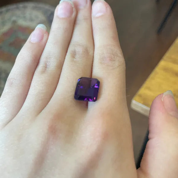 12x10 mm Emerald Cut Amethyst Lots of 5 – Bryant Gem